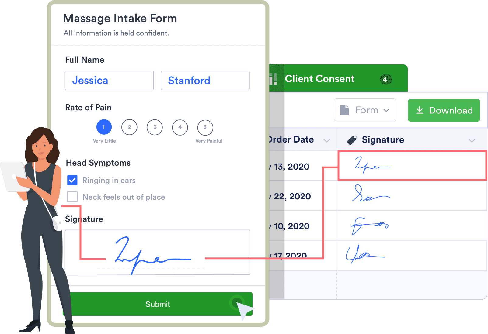Güzellik, Spa ve Masaj Salonları için Online Form Oluşturucu