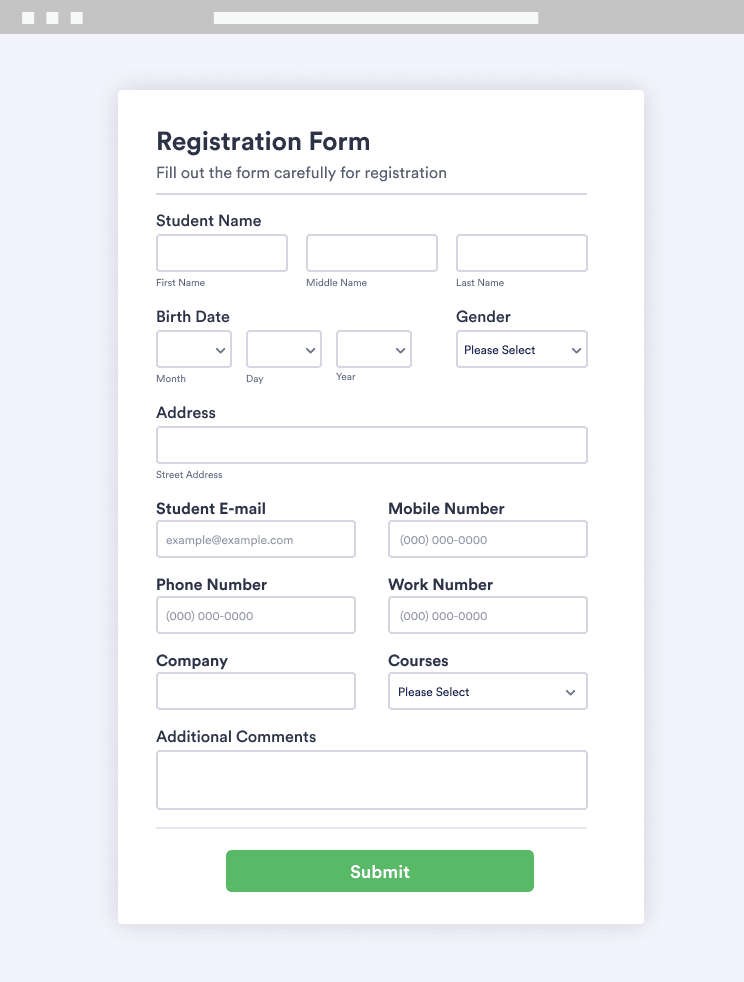 Education Forms & Templates for Education Professionals | Jotform