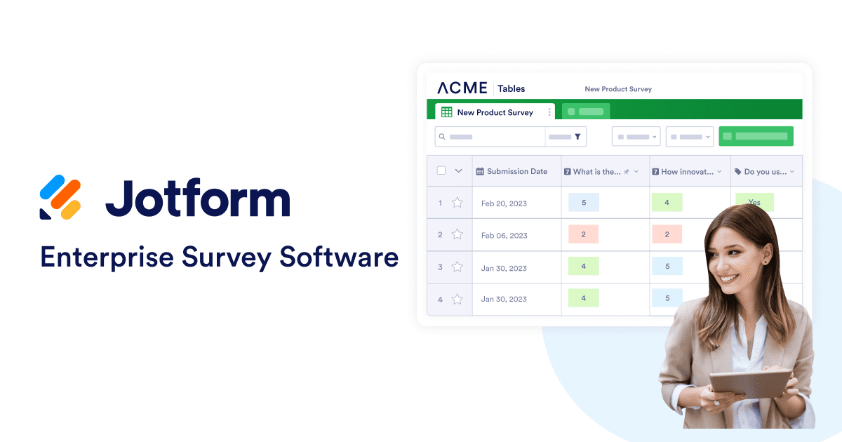 Enterprise Survey Software | Jform