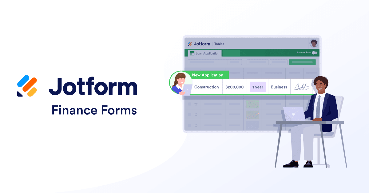무료 재무 양식 | Jform