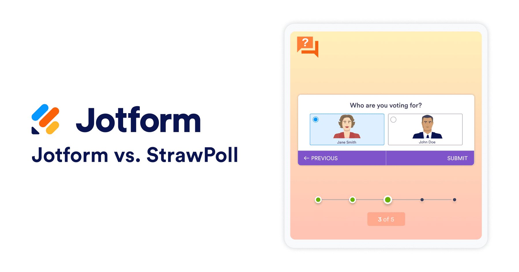 Jotform vs StrawPoll: Comparison of StrawPoll Features | Jotform