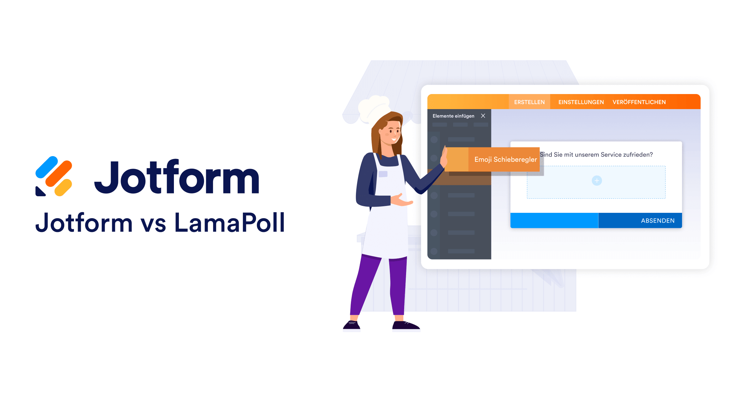 Jotform vs LamaPoll: Vergleich der Funktionen von LamaPoll | Jotform