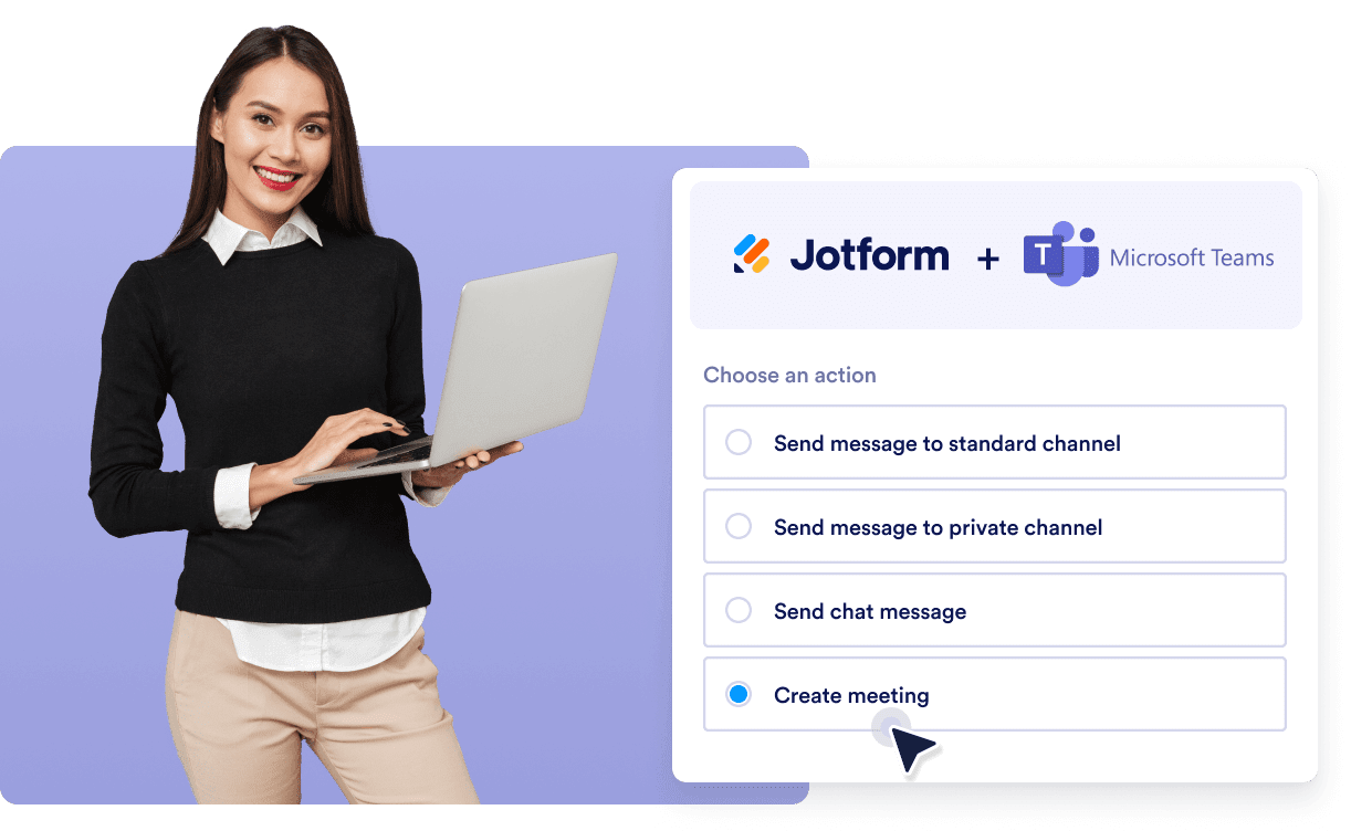 Create Microsoft Teams Forms | Jotform