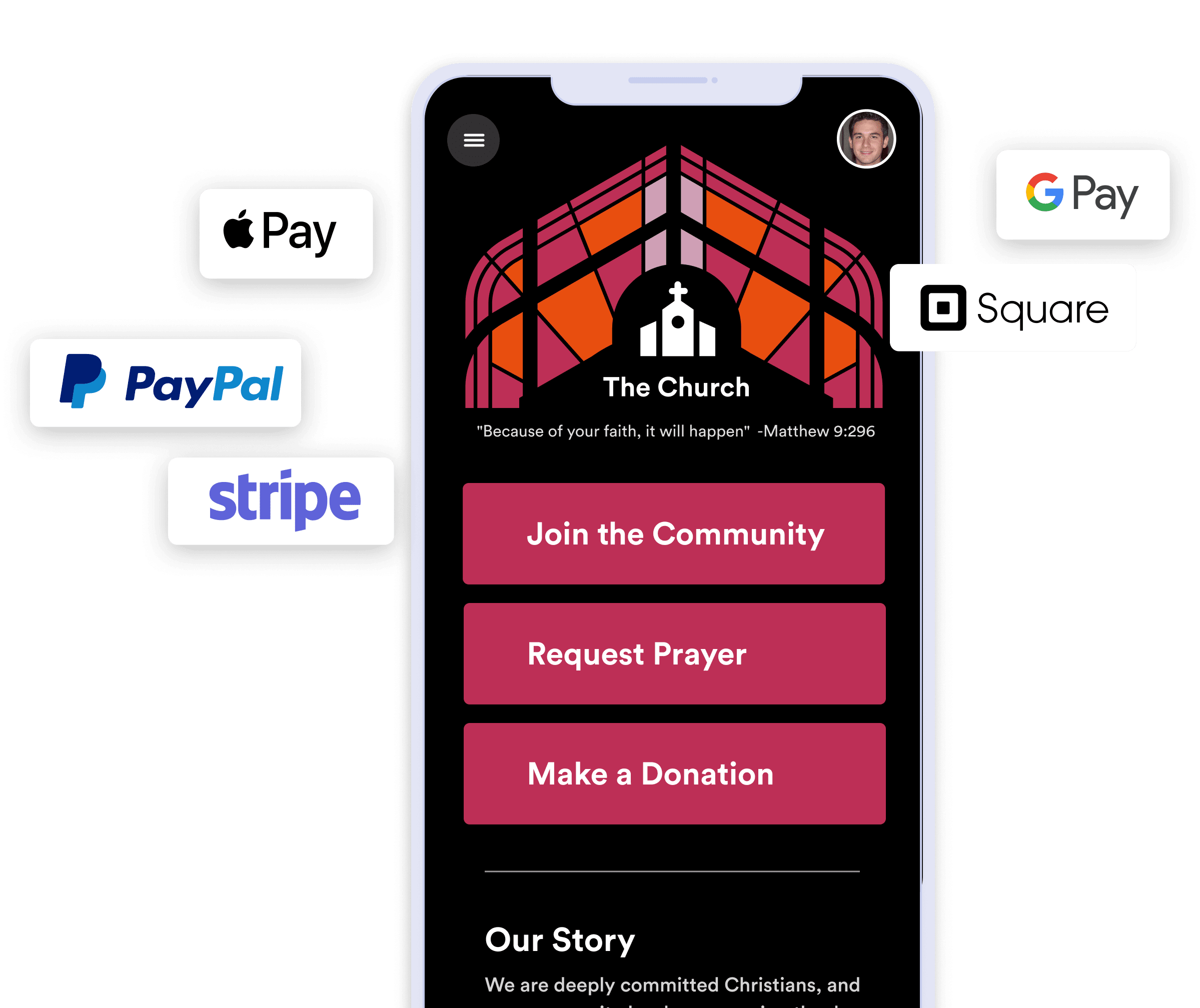 Free Church Mobile App Builder | Jotform Apps
