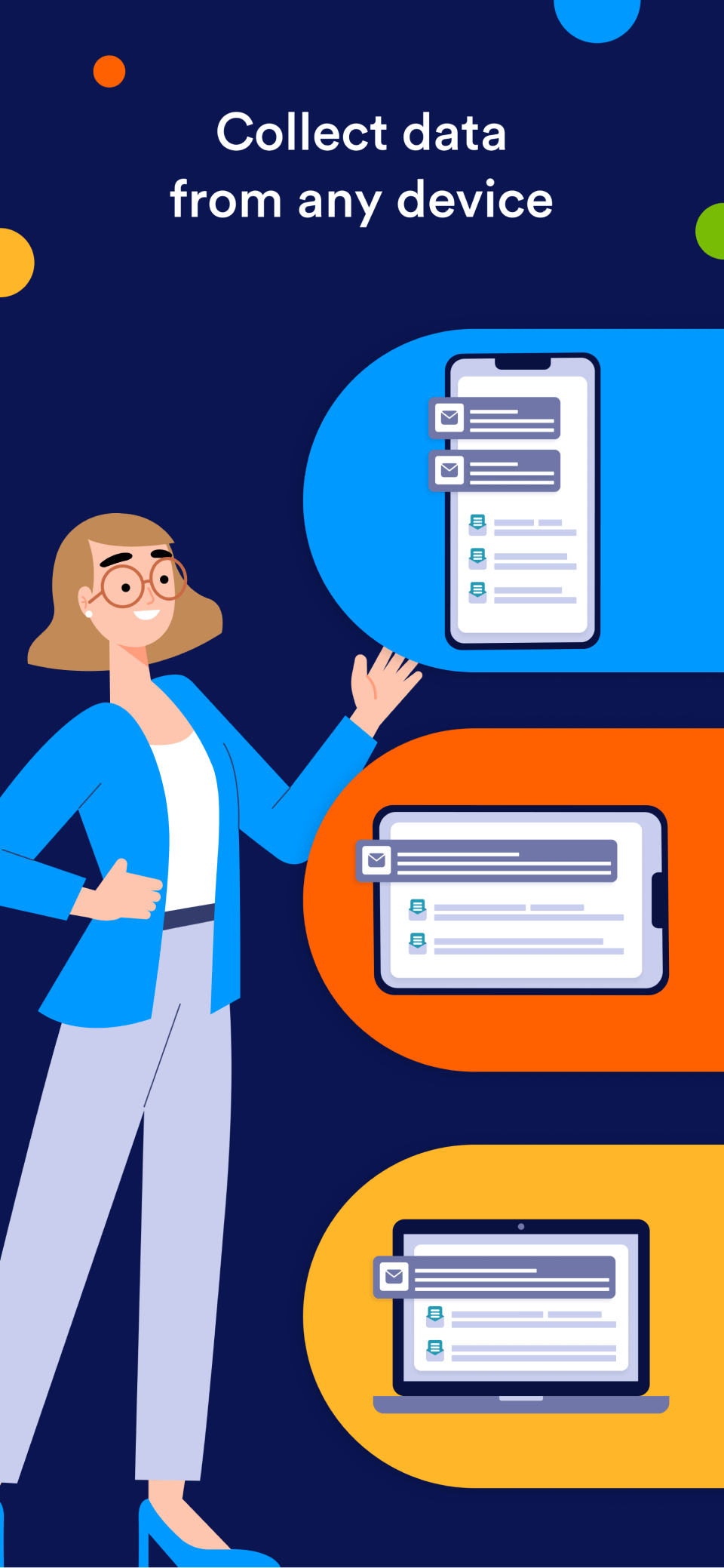 Easy-to-use mobile form builder app