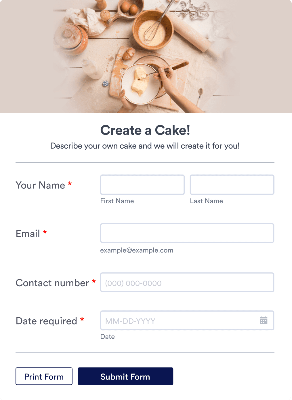 Salesforce Order Forms Jform For Salesforce