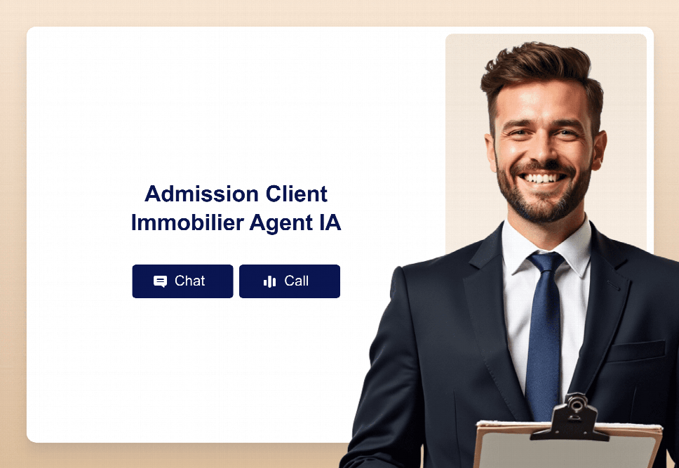 Admission Client Immobilier Agent IA | Jotform