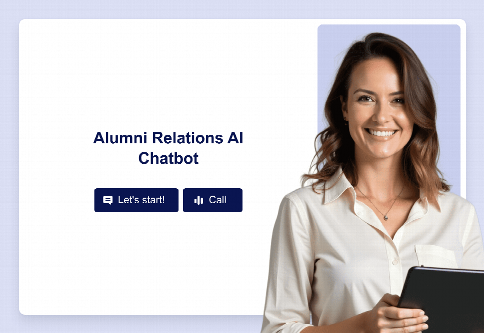 Alumni Relations AI Chatbot Template Template | Jotform