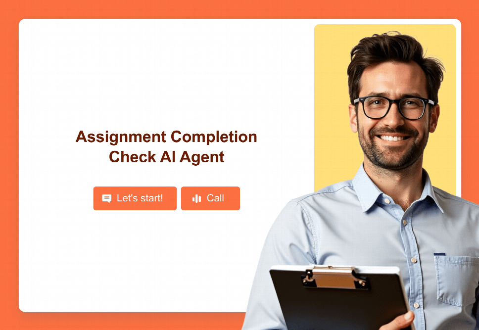 Assignment Completion AI Agent Template | Jotform