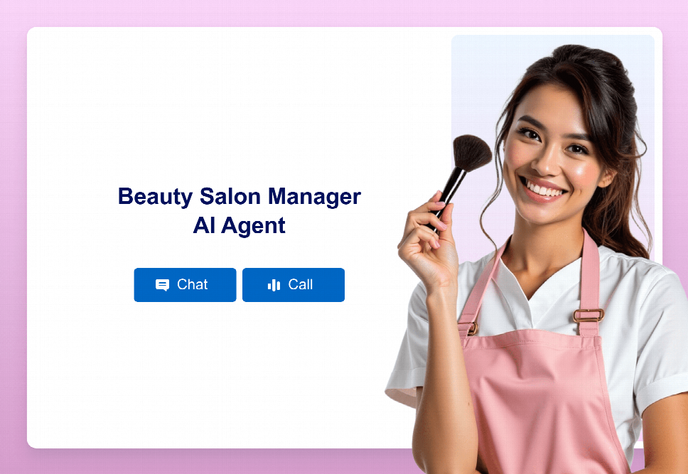 Beauty Salon Manager AI Agent Template | Jotform