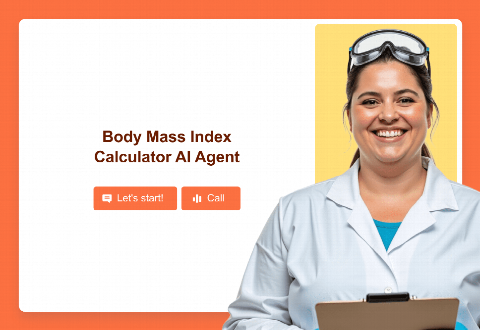 Body Mass Index Calculator AI Agent Template | Jotform