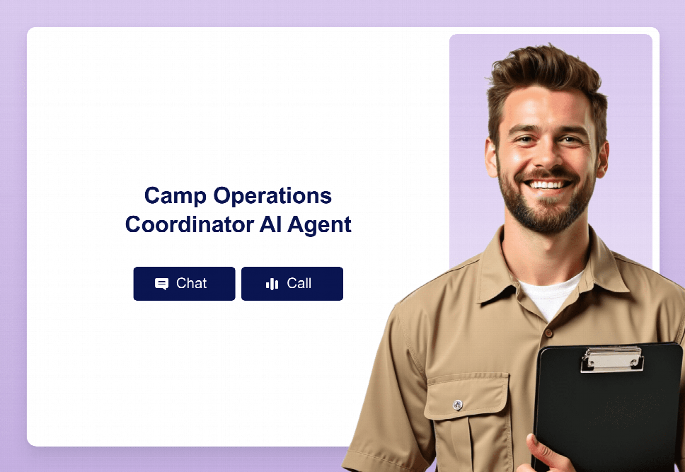 Camp Operations Coordinator AI Agent Template | Jotform