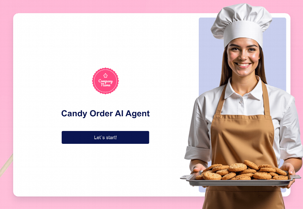 Candy Order AI Agent Template | Jotform