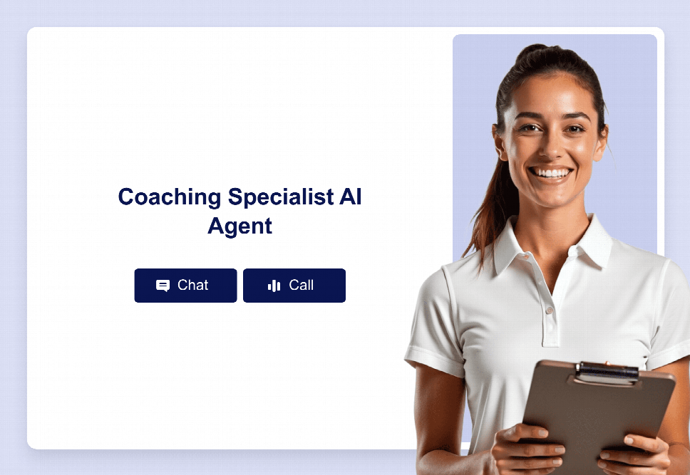 Coaching Specialist AI Agent Template | Jotform