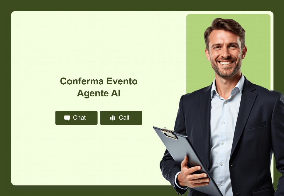 Conferma Evento Agente AI | Jotform
