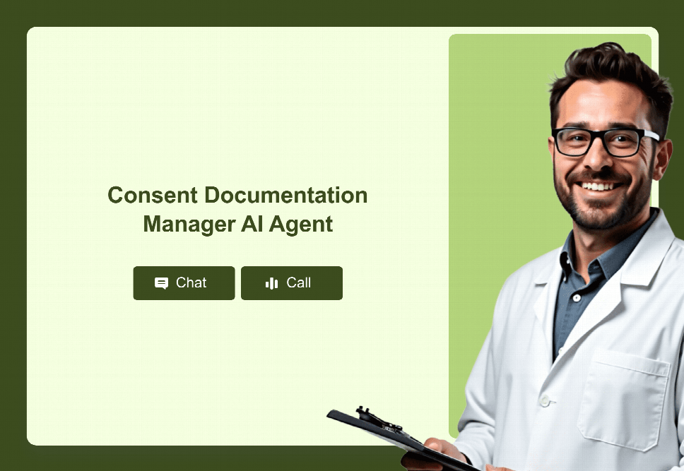 Consent Documentation Manager AI Agent Template | Jotform