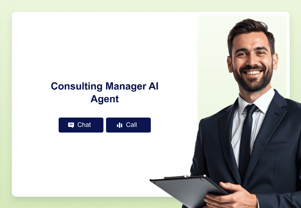 Consulting Manager AI Agent Template | Jotform