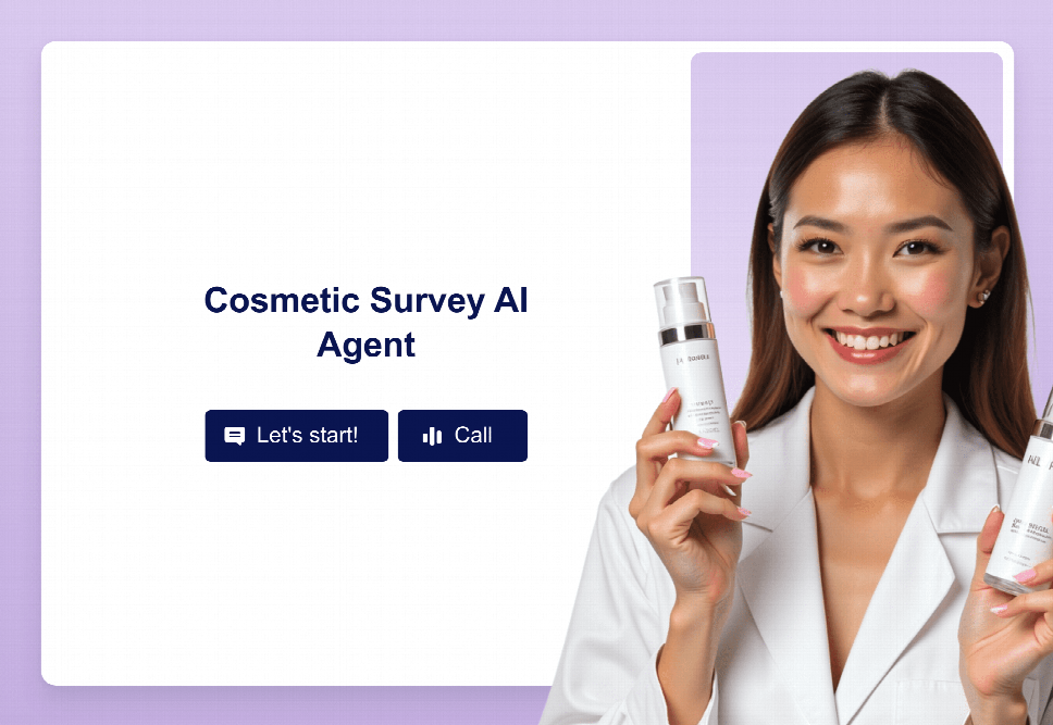 Cosmetic Survey Feedback Assistant | Jotform