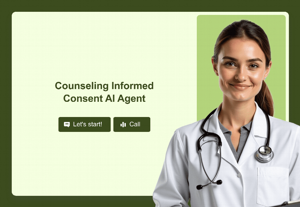 Counseling Informed Consent AI Agent Template | Jotform