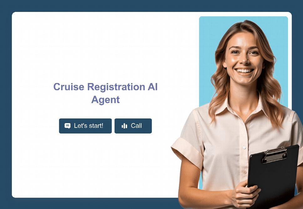 Cruise Registration AI Agent Template | Jotform
