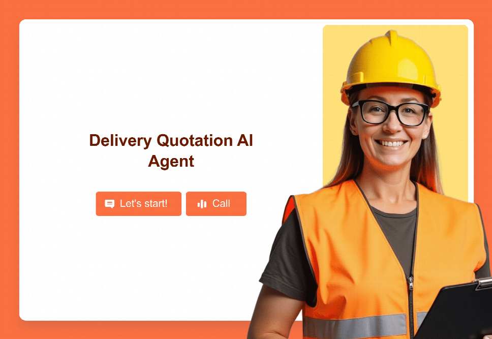 Delivery Quotation AI Agent Template | Jotform