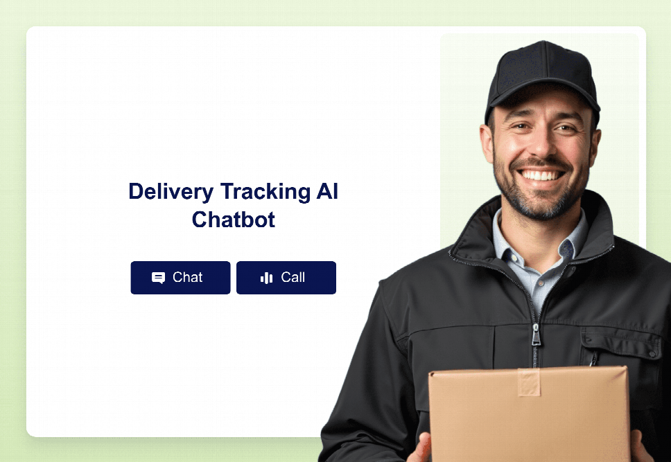 Delivery Tracking AI Chatbot Template | Jotform