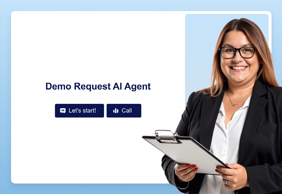 Demo Request AI Agent Template | Jotform