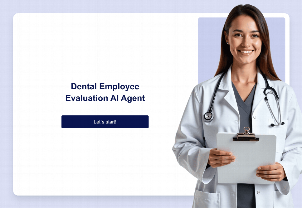 Dental Employee Evaluation AI Agent Template | Jotform