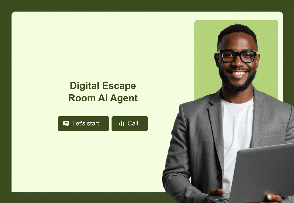 Digital Escape Room AI Agent Template | Jotform
