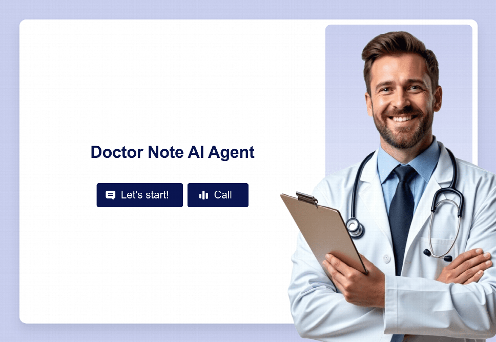Doctor Note AI Agent Template | Jotform