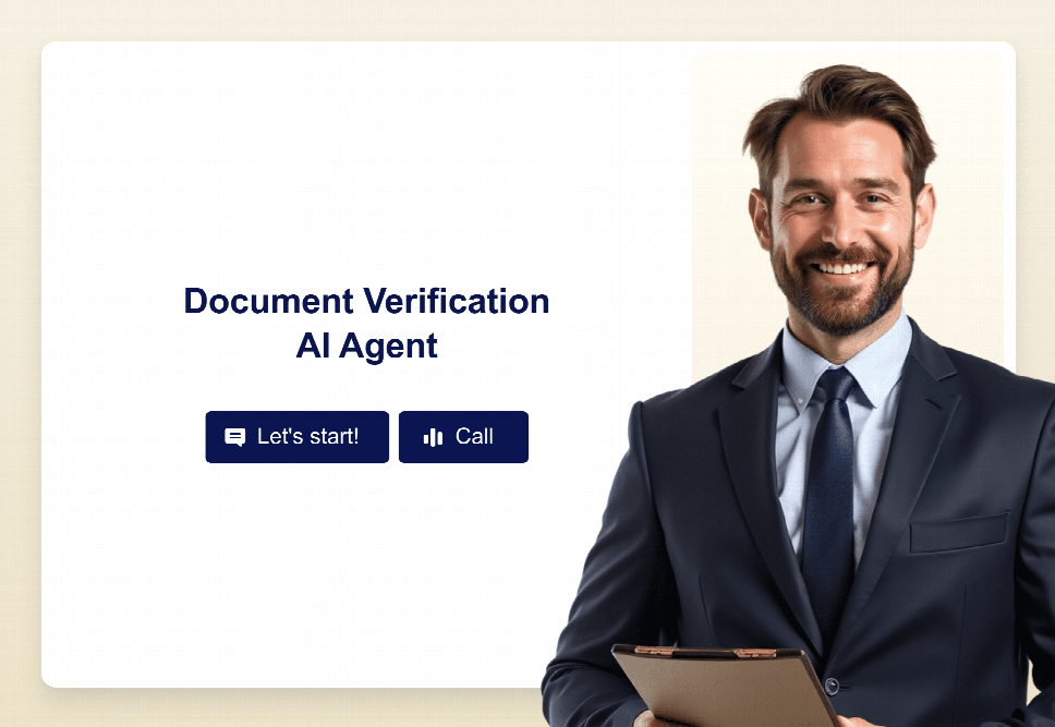 Document Verification AI Agent Template | Jotform