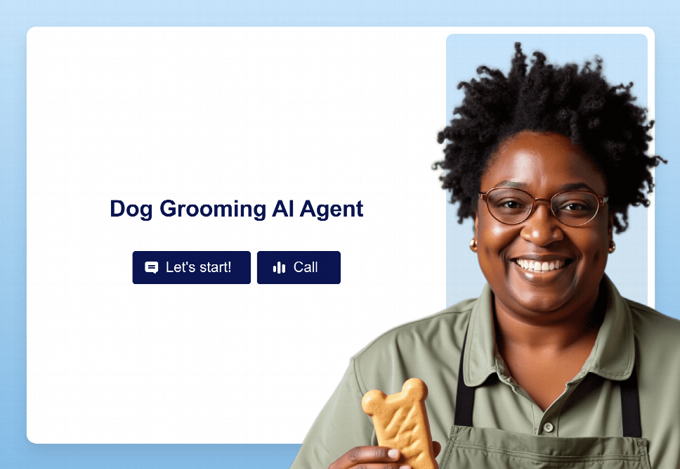 Dog Grooming AI Agent Template | Jotform