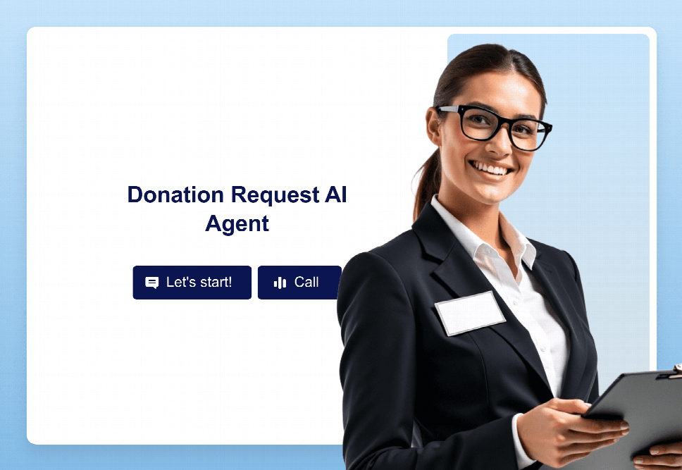 Donation Request AI Agent Template | Jotform