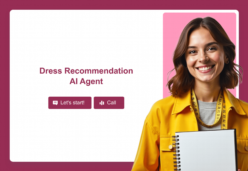 Dress Recommendation AI Agent Template | Jotform