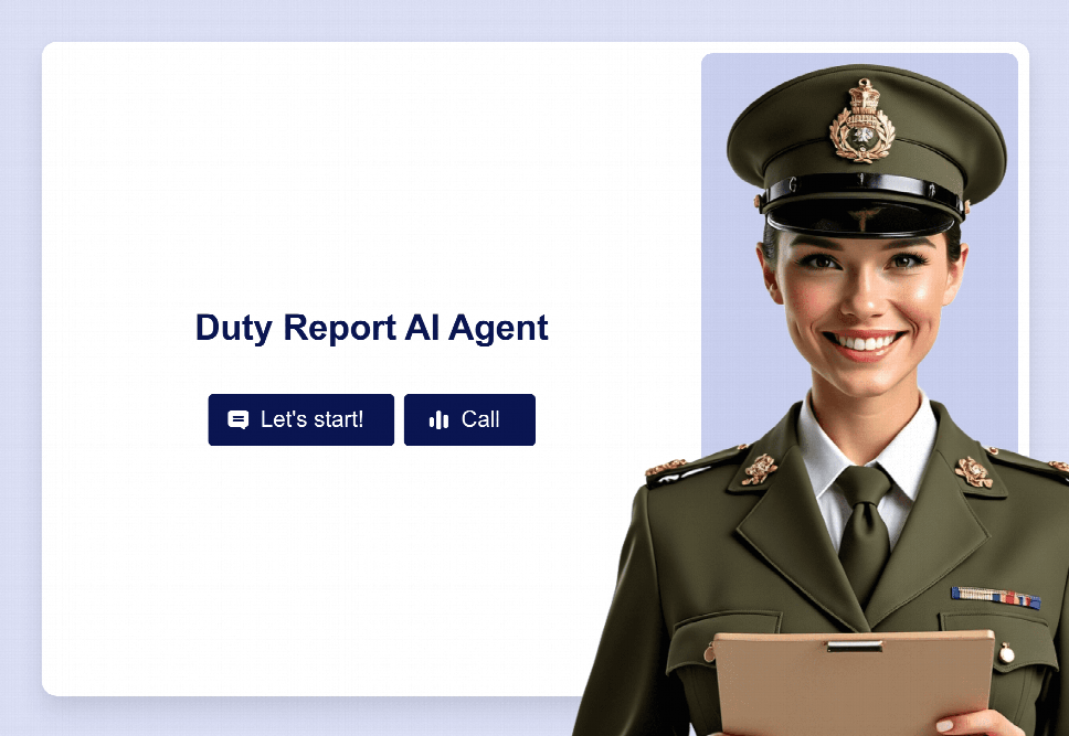 Duty Report AI Agent Template | Jotform