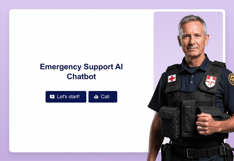 Emergency Support AI Chatbot Template Template | Jotform