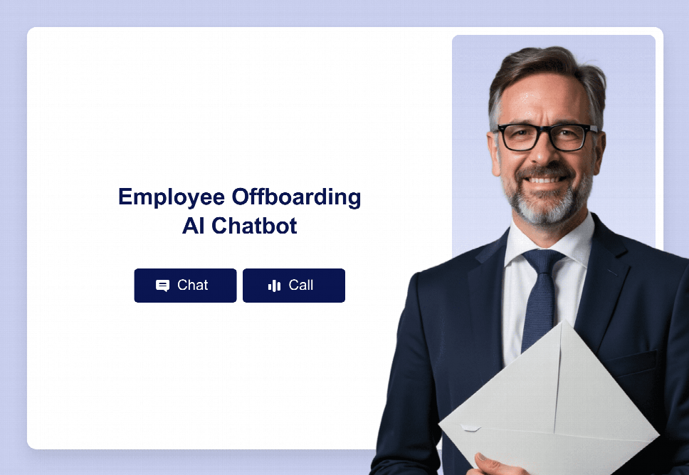 Employee Offboarding AI Chatbot Template Template | Jotform