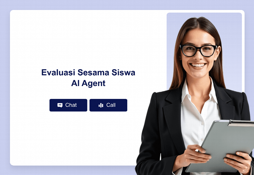 Evaluasi Sesama Siswa AI Agent | Jotform