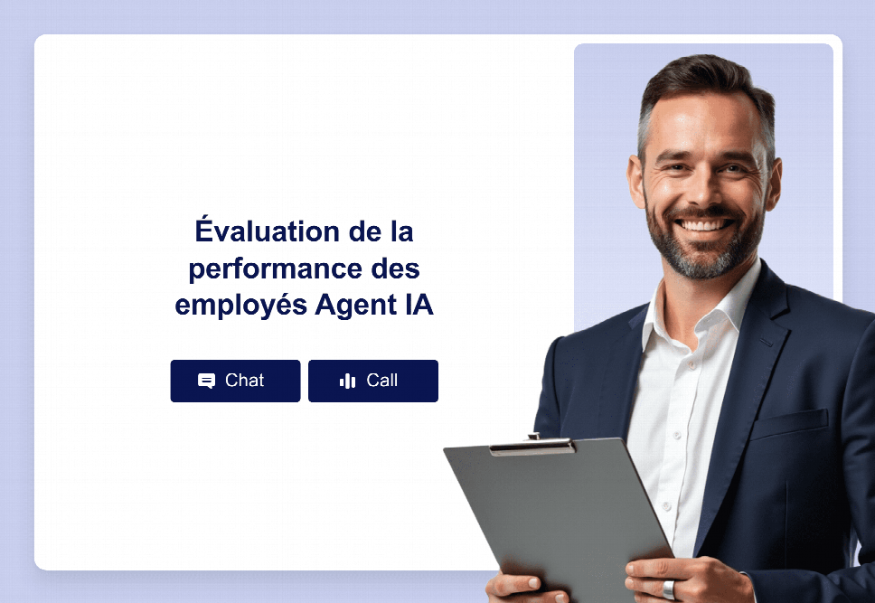 Évaluation de la performance des employés Agent IA | Jotform