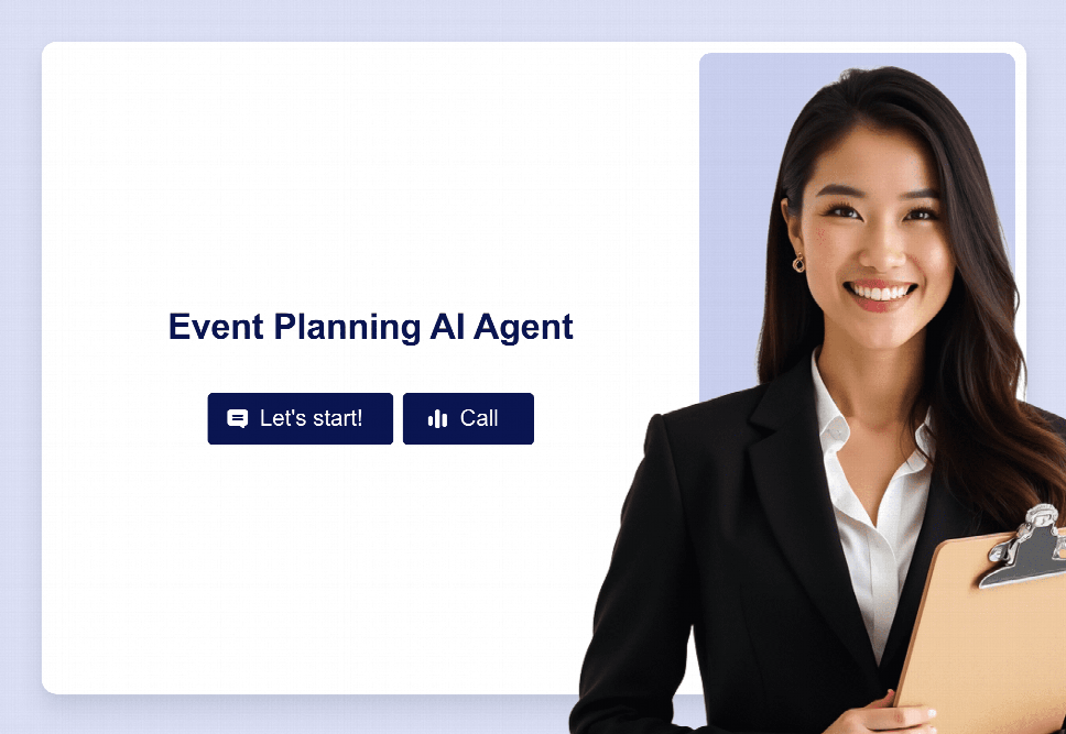 Event Planning AI Agent Template | Jotform