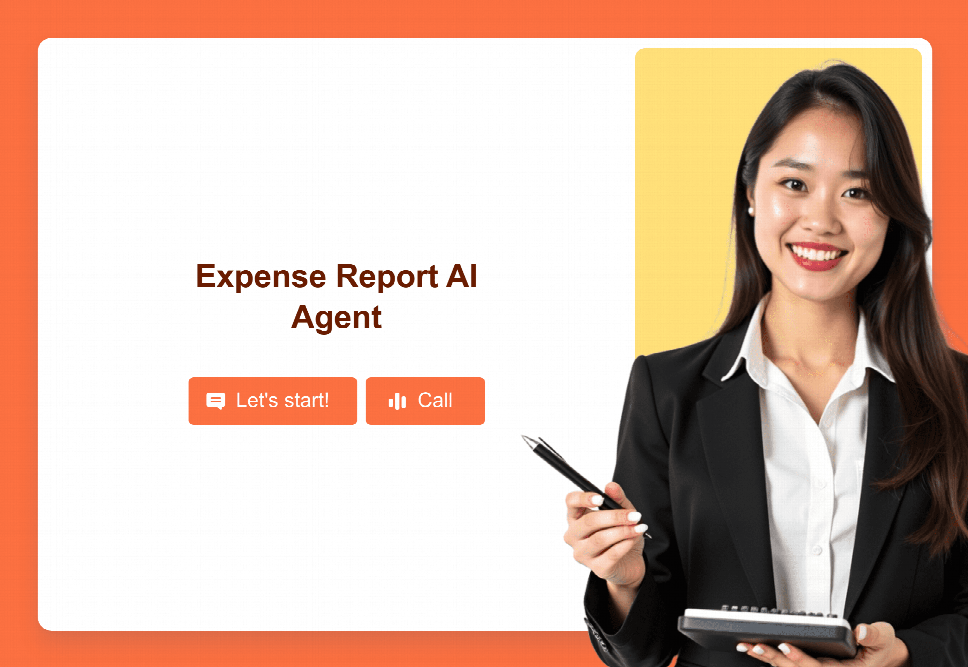 Expense Report AI Agent Template | Jotform