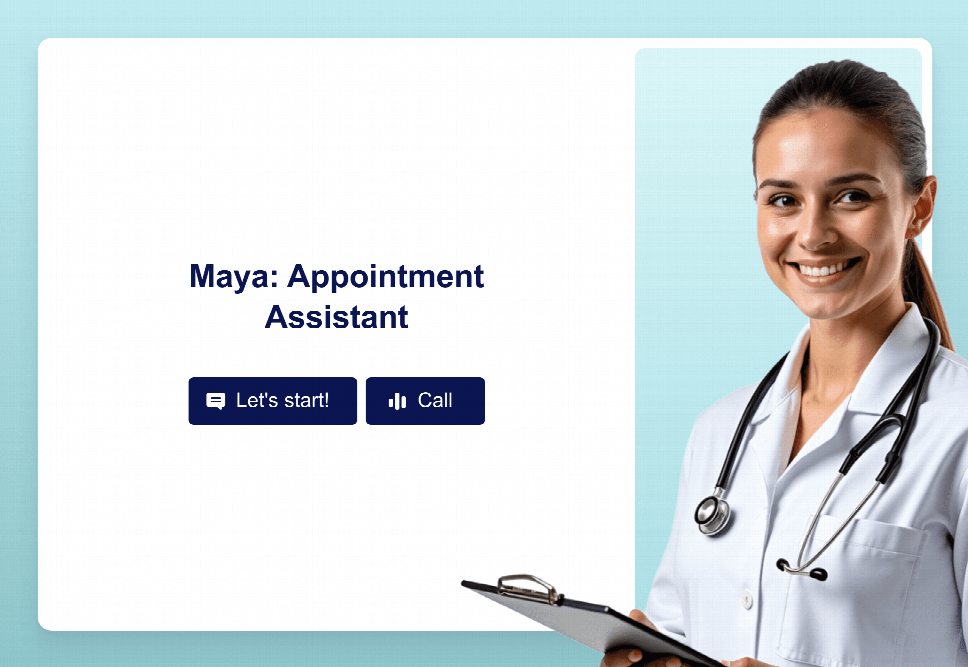 Eye Doctor Appointment AI Agent Template | Jotform
