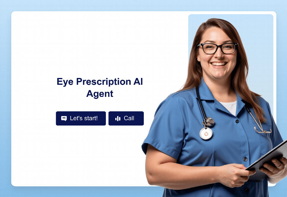 Eye Prescription Virtual Assistant Template | Jotform