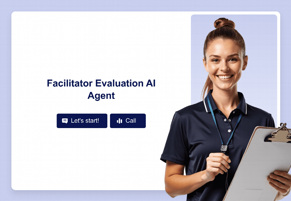 Facilitator Evaluation Feedback Assistant Template | Jotform