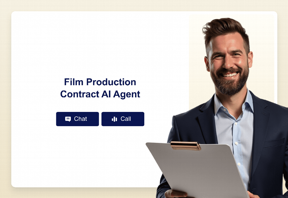 Film Production Contract AI Agent Template | Jotform