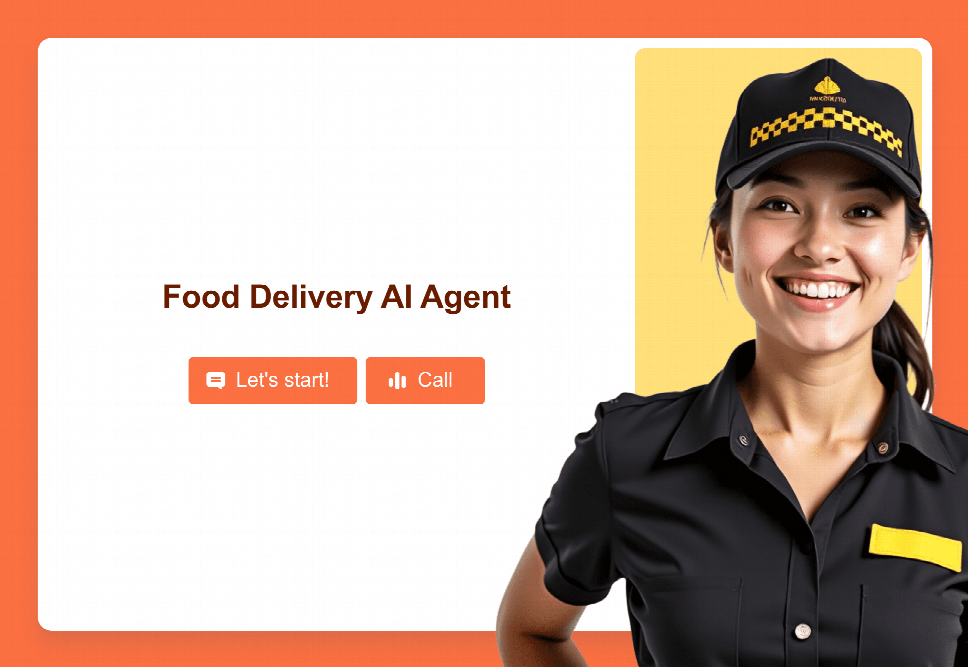 Food Delivery AI Agent Template | Jotform