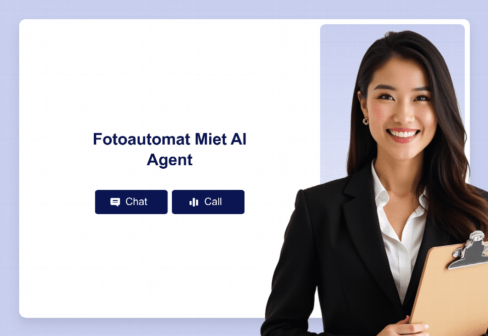 Fotoautomat Miet AI Agent | Jotform