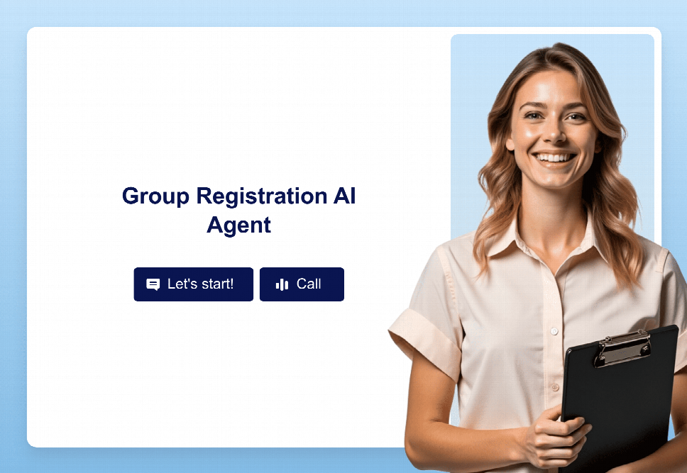 Group Registration Virtual Coordinator | Jotform