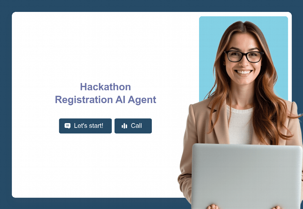 Hackathon Registration AI Agent Template | Jotform