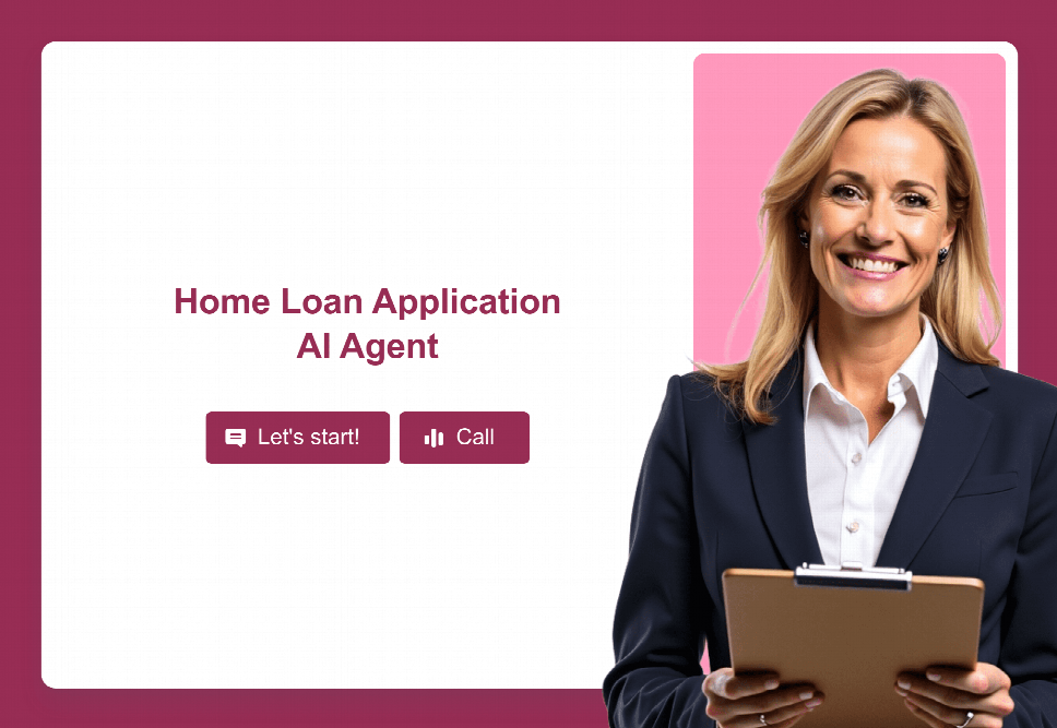Home Loan Application AI Agent Template | Jotform